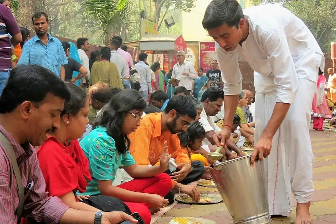 Food For Life | Prasadam for Visitors at ISKCON Juhu Mumbai