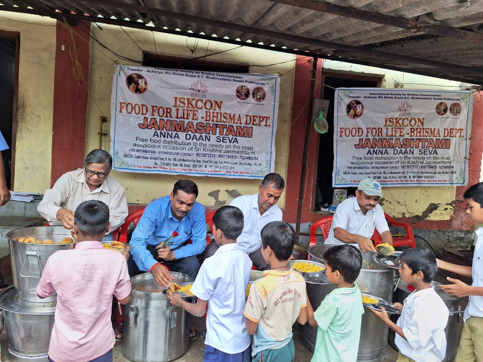 Anna Daan for Janmashtami | Anna Daan Maha Daan | ISKCON Juhu Mumbai