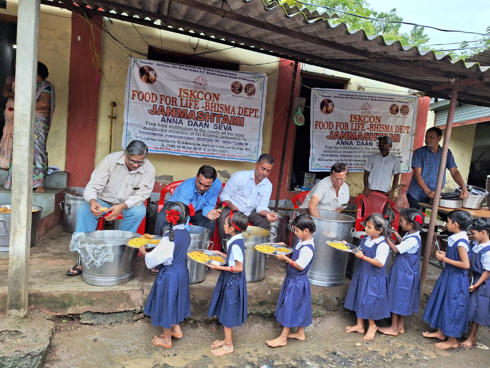 Anna Daan for Janmashtami | Anna Daan Maha Daan | ISKCON Juhu Mumbai