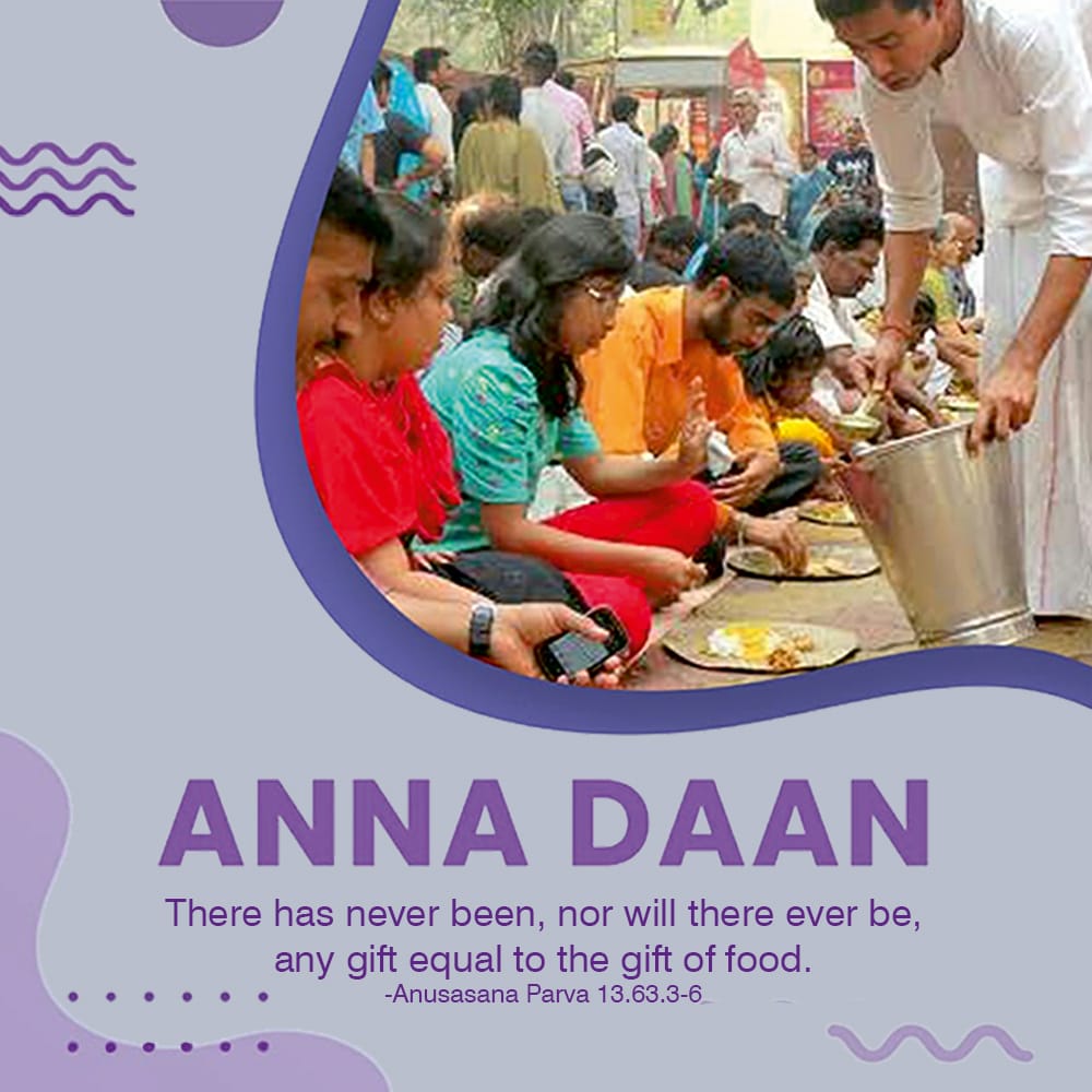 Offer Your Anna Daan | Anna Daan Maha Daan | ISKCON Juhu Mumbai